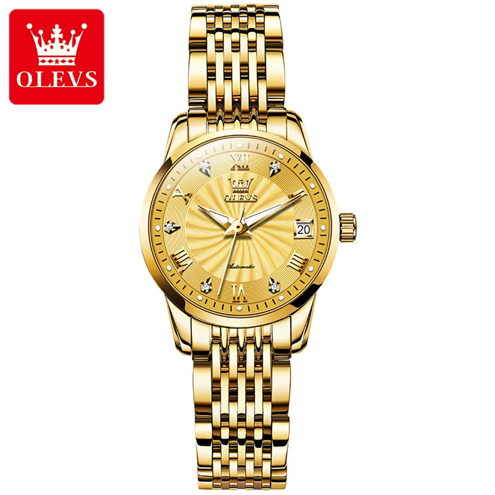 OLEVS Couple Watches Luxury Gift Set 6630 | Jewelry Addicts