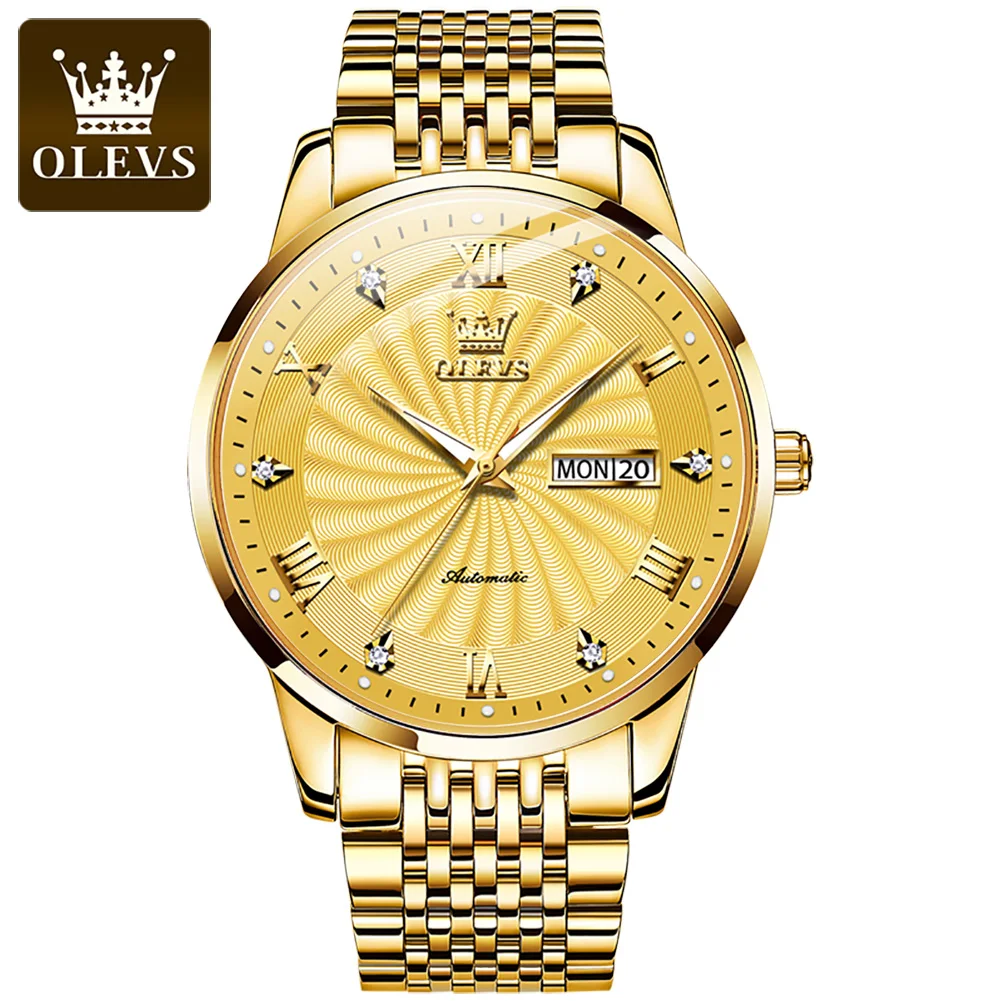 OLEVS Couple Watches Luxury Gift Set 6630 | Jewelry Addicts
