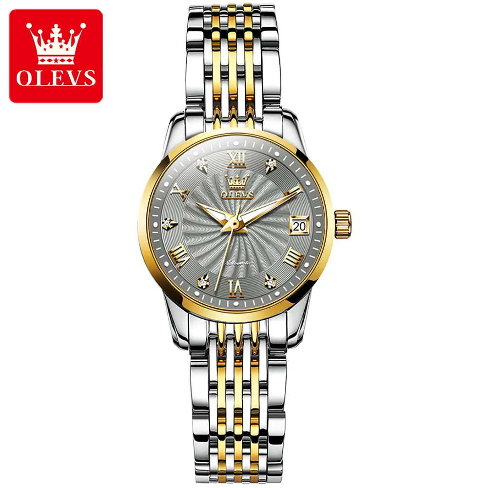 OLEVS Couple Watches Luxury Gift Set 6630 | Jewelry Addicts
