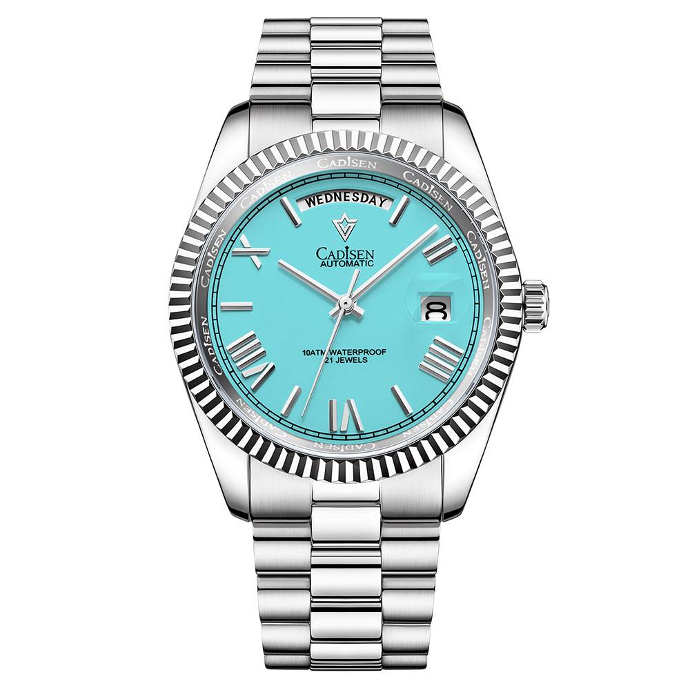 Meteorite Dial and MIYOTA 8285 CADISEN Watches | Jewelry Addicts
