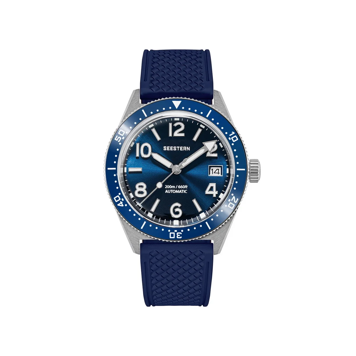 Seestern Men's Automatic Diving Watch - 200m Waterproof NH35 Movement ...